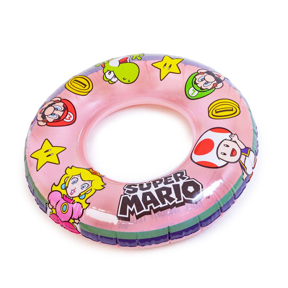 Nintendo - Super Mario Bros - All-Stars Inflatable Pool Ring - Toys and ...