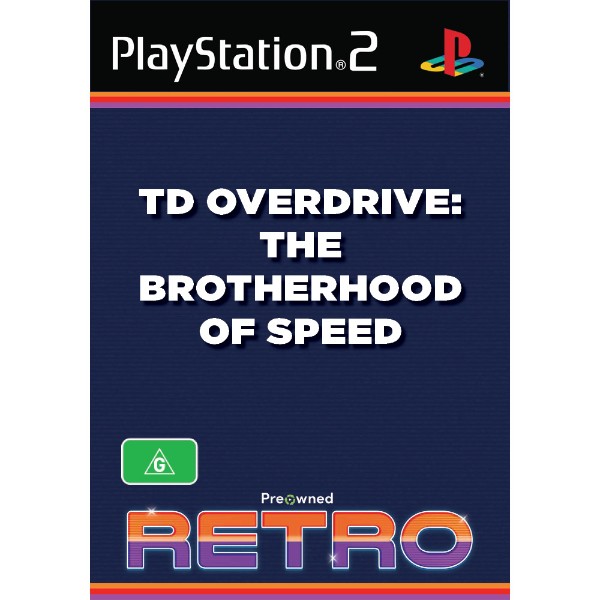TD Overdrive: The Brotherhood of Speed (preowned) - PlayStation 2 - EB ...