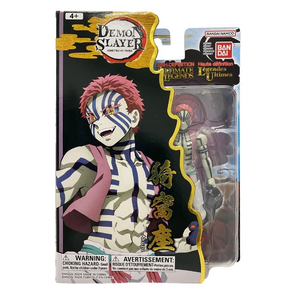 Demon Slayer - Ultimate Legends Akaza Figure - Toys and Collectibles ...