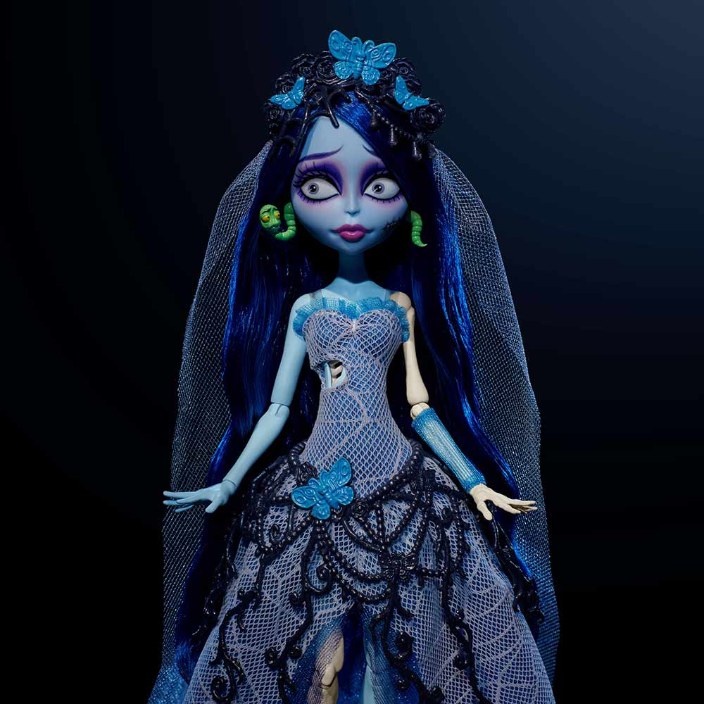 Corpse Bride - Monster High Skullector Emily Doll Figure - Toys & Gadgets - ZiNG Pop Culture