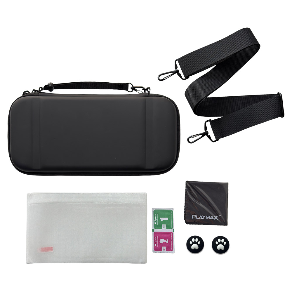 Playmax Deluxe Travel Case Combo for Nintendo Switch 2 - Black - Nintendo Switch - EB Games New ...