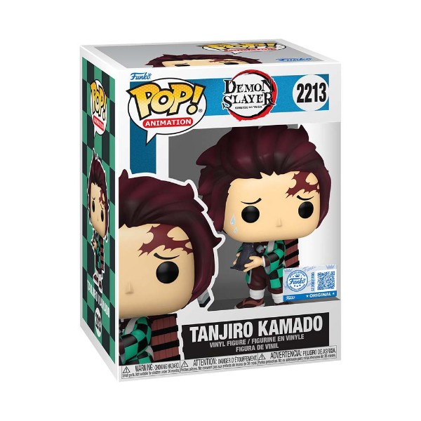 Demon Slayer - Tanjiro Kamado with Crow Pop! Vinyl Figure - Toys ...