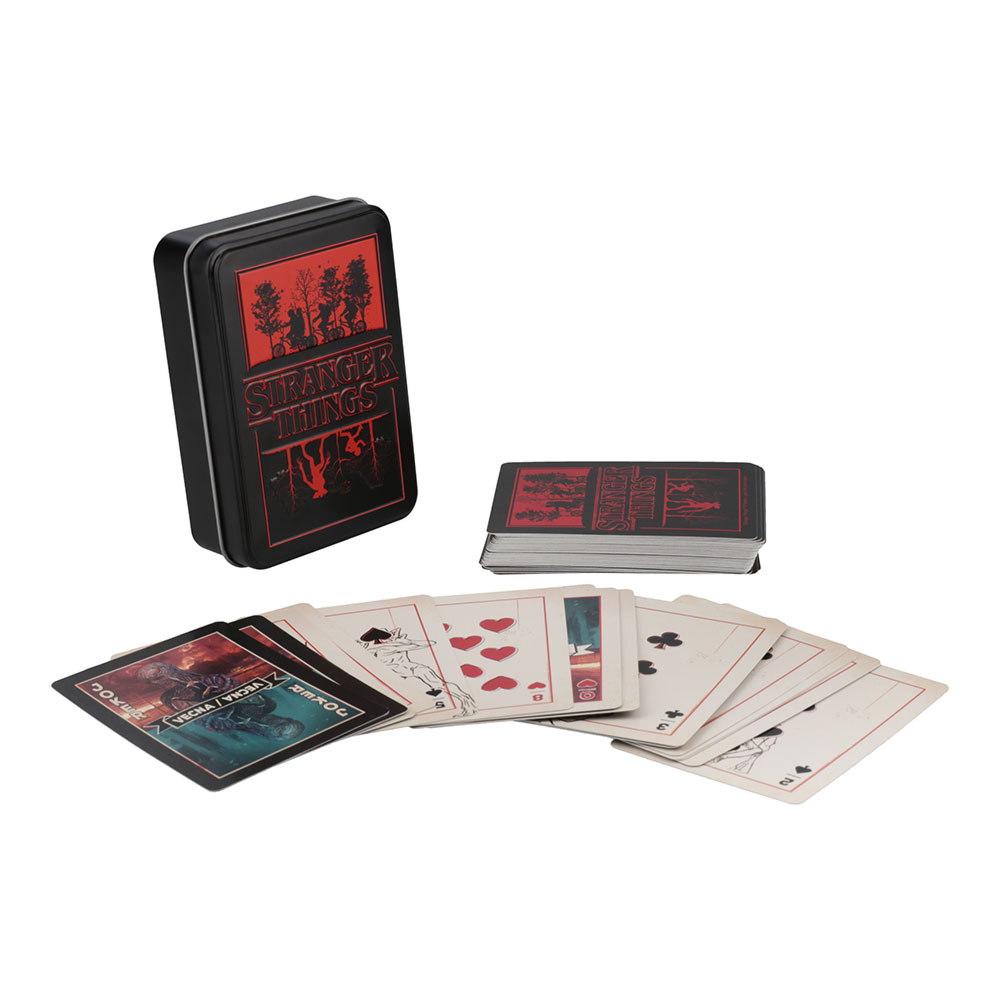 Stranger Things - Playing Cards with Tin - Toys and Collectibles - EB ...