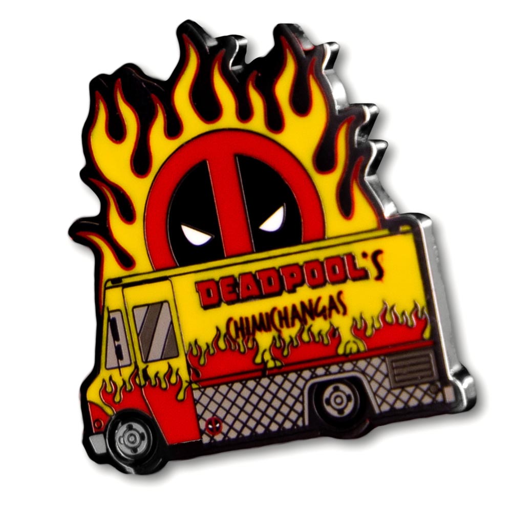 Marvel - Deadpool Chimichanga Pin - Clothing - EB Games New Zealand