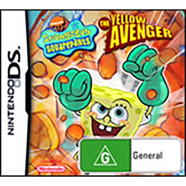 SpongeBob SquarePants Yellow Avenger (preowned) - Nintendo DS - EB ...
