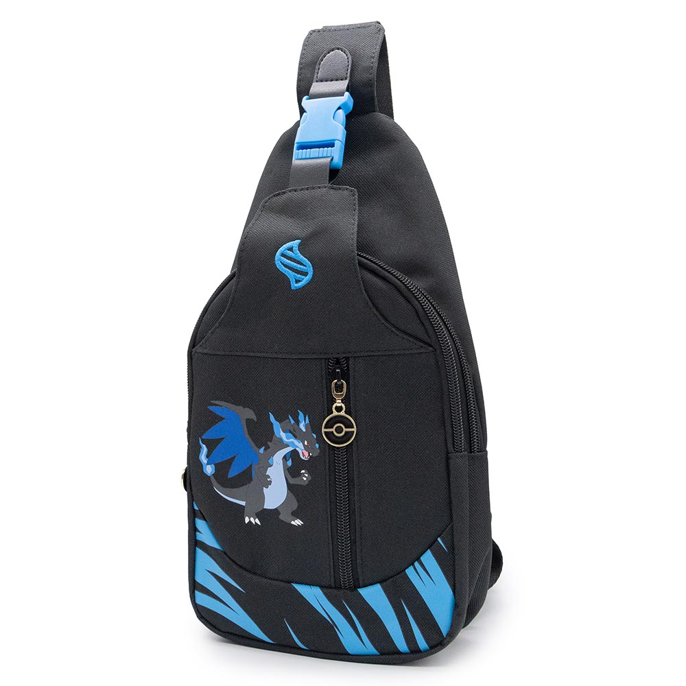 Pokemon - Mega Charizard X Sling Bag - Clothing - EB Games Australia