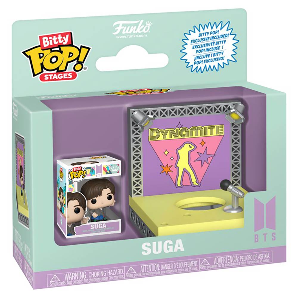 BTS - Suga (Dynamite) Bitty Pop! Stage - Toys & Gadgets - ZiNG Pop Culture