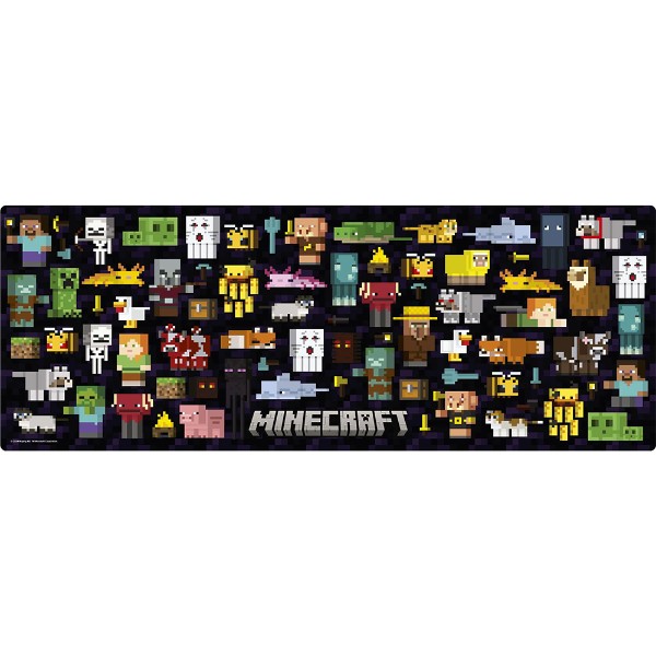 Minecraft - Mobs and Characters Large Gaming Desk Mat - PC - EB Games ...