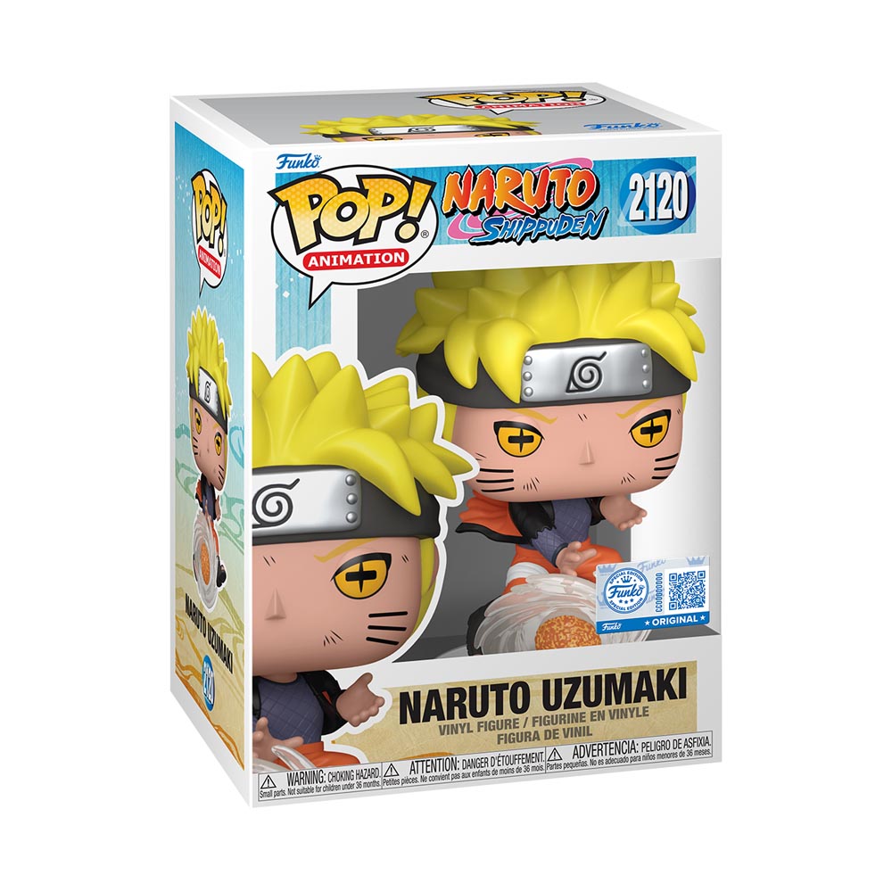 Naruto: Shippuden - Naruto Lava Release Rasenshuriken Pop! Vinyl Figure ...