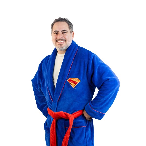 DC Comics - Superman Shield Robe - Clothing - ZiNG Pop Culture