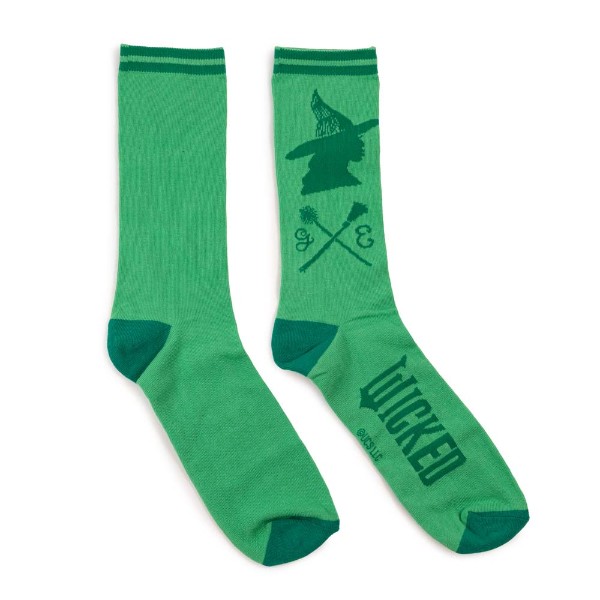 Wicked: For Good - Glinda & Elphaba Twin Crew Sock Pack - Clothing - EB ...