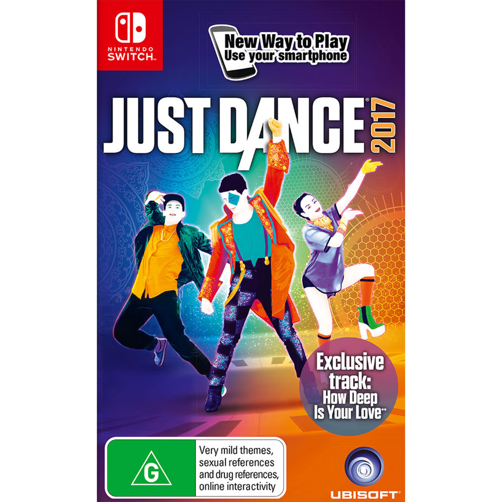Just Dance 2017 preowned Nintendo Switch EB Games Australia