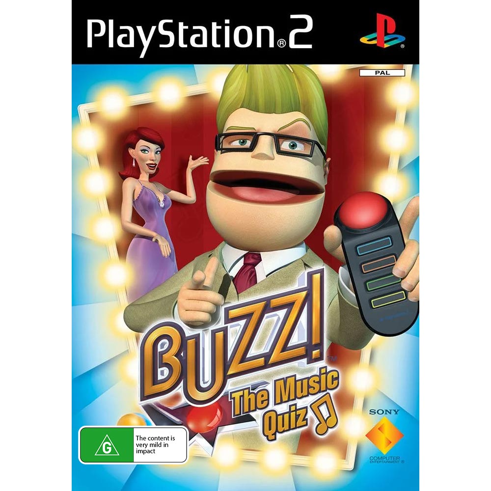 Buzz The Music Quiz (preowned) - PlayStation 2 - EB Games Australia
