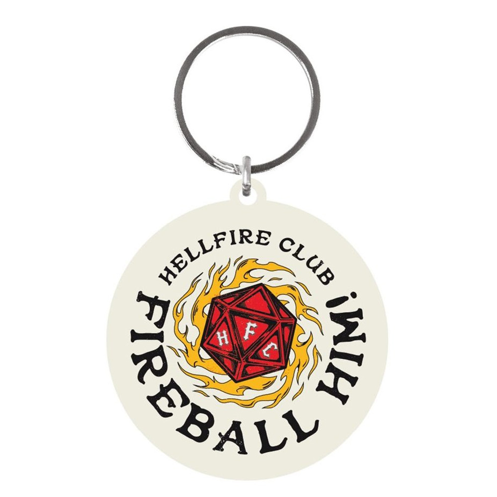 Stranger Things - Fireball Him Keyring - Toys and Collectibles - EB ...
