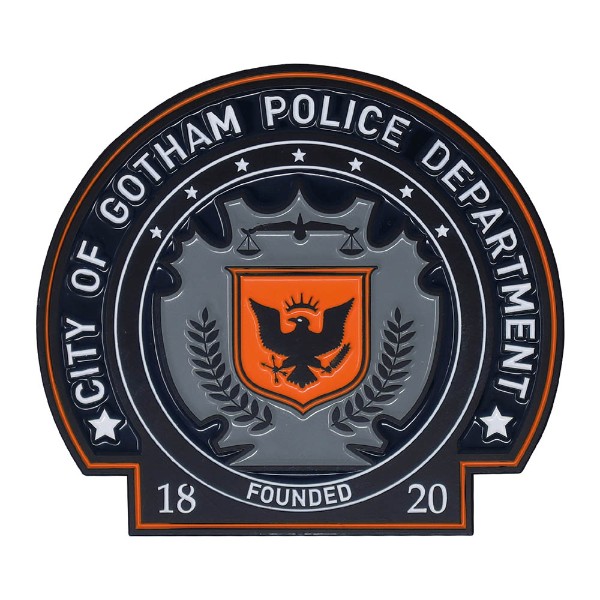 DC Comics - Batman: The Dark Knight Trilogy - Gotham City Police Badge ...