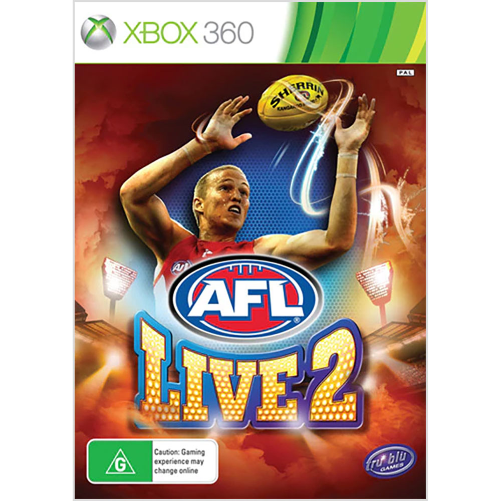 AFL Live 2 (preowned) - Xbox 360 - EB Games Australia
