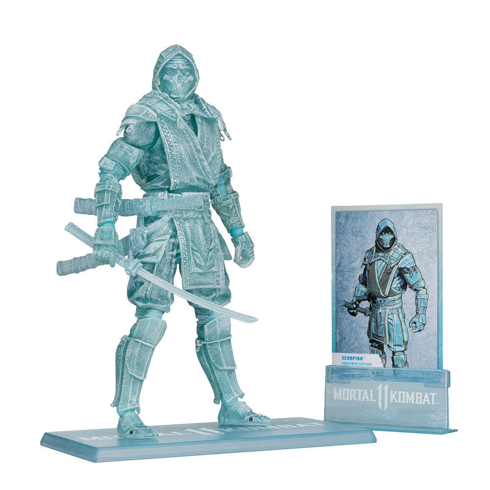 Mortal Kombat - Scorpion Frostbite Edition Gold Label 7" Action Figure ...