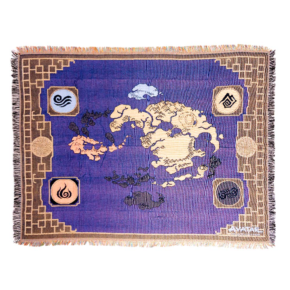 Avatar: The Last Airbender - Four Nations Woven Blanket - Loot - EB ...
