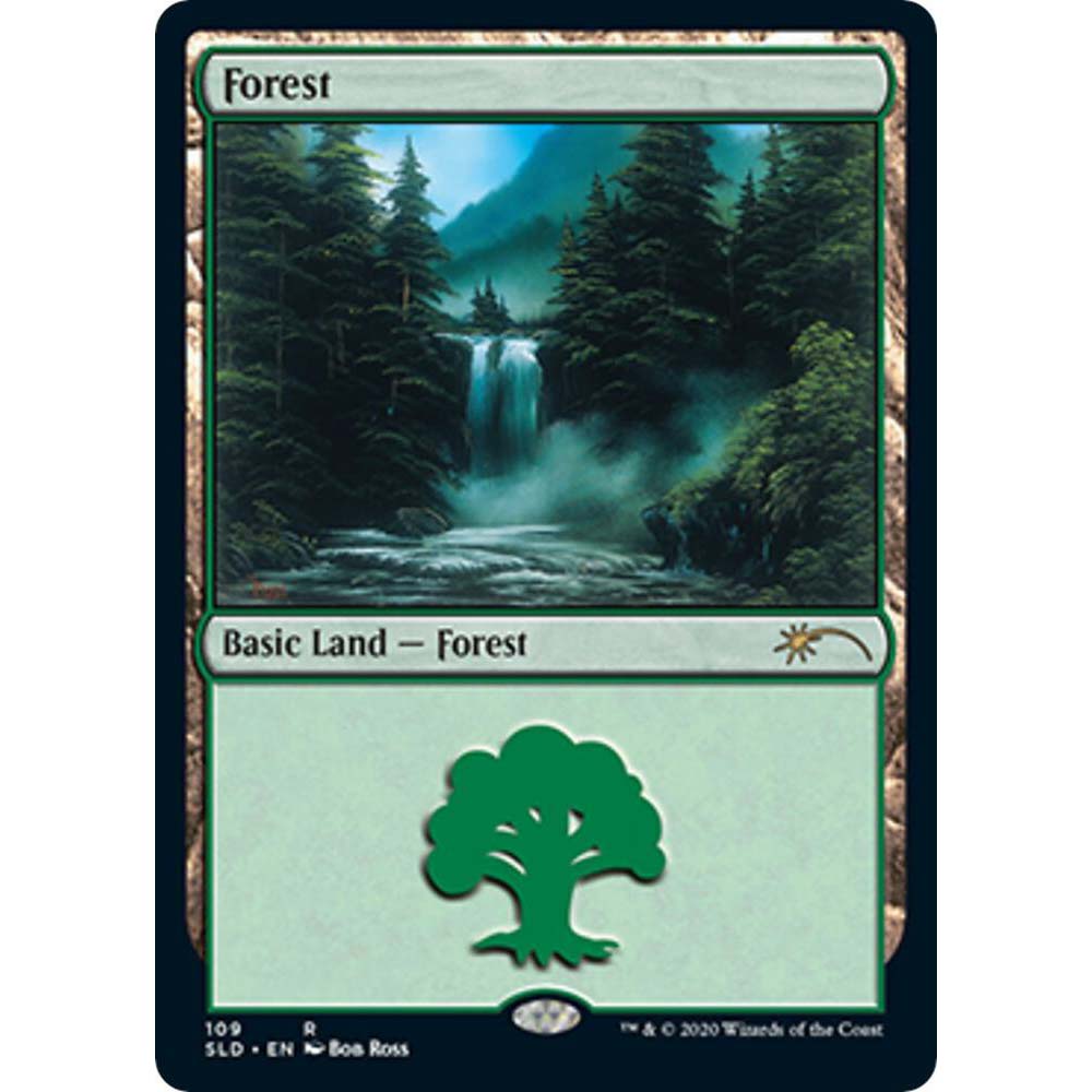 Magic: The Gathering - TCG - Secret Lair Drop Series - Forest (109 ...