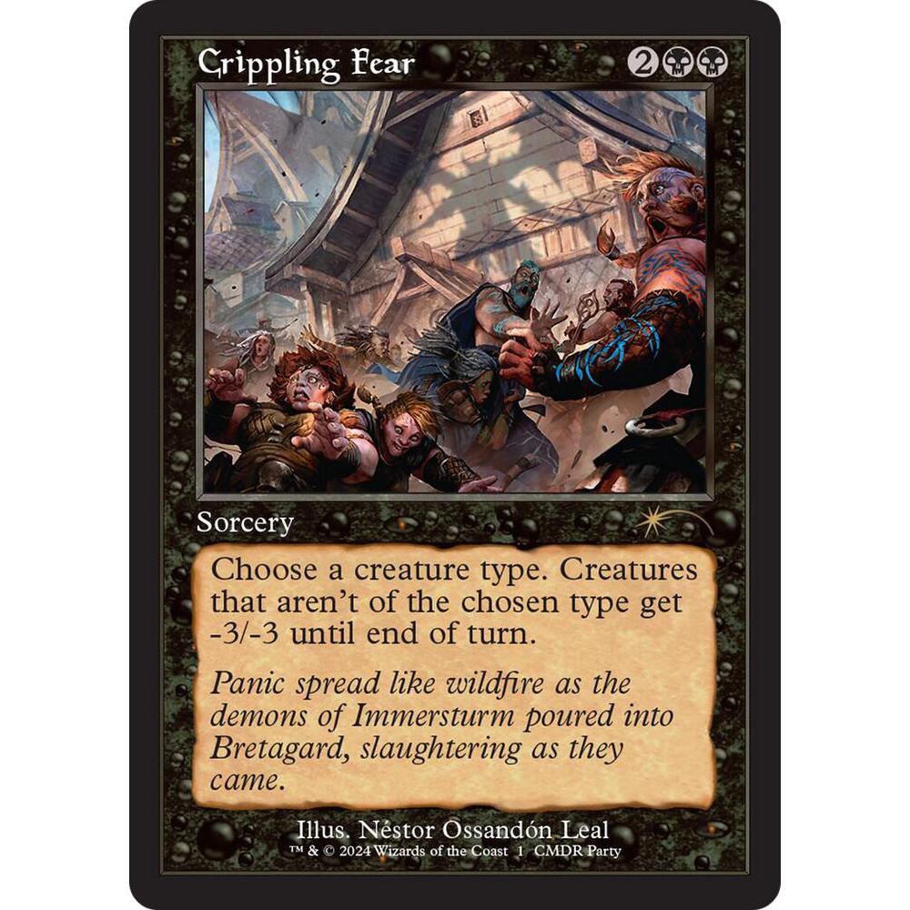 Magic: The Gathering - TCG - WPN & Gateway Promos - Crippling Fear ...