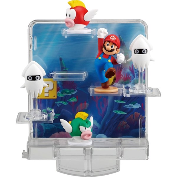 Nintendo - Super Mario Bros. - Underwater Stage Balancing Game - Toys ...