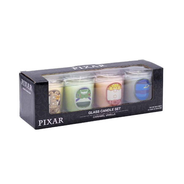 Pixar - Toy Story Glass Candle Set 4-Pack - Toys and Collectibles - EB ...