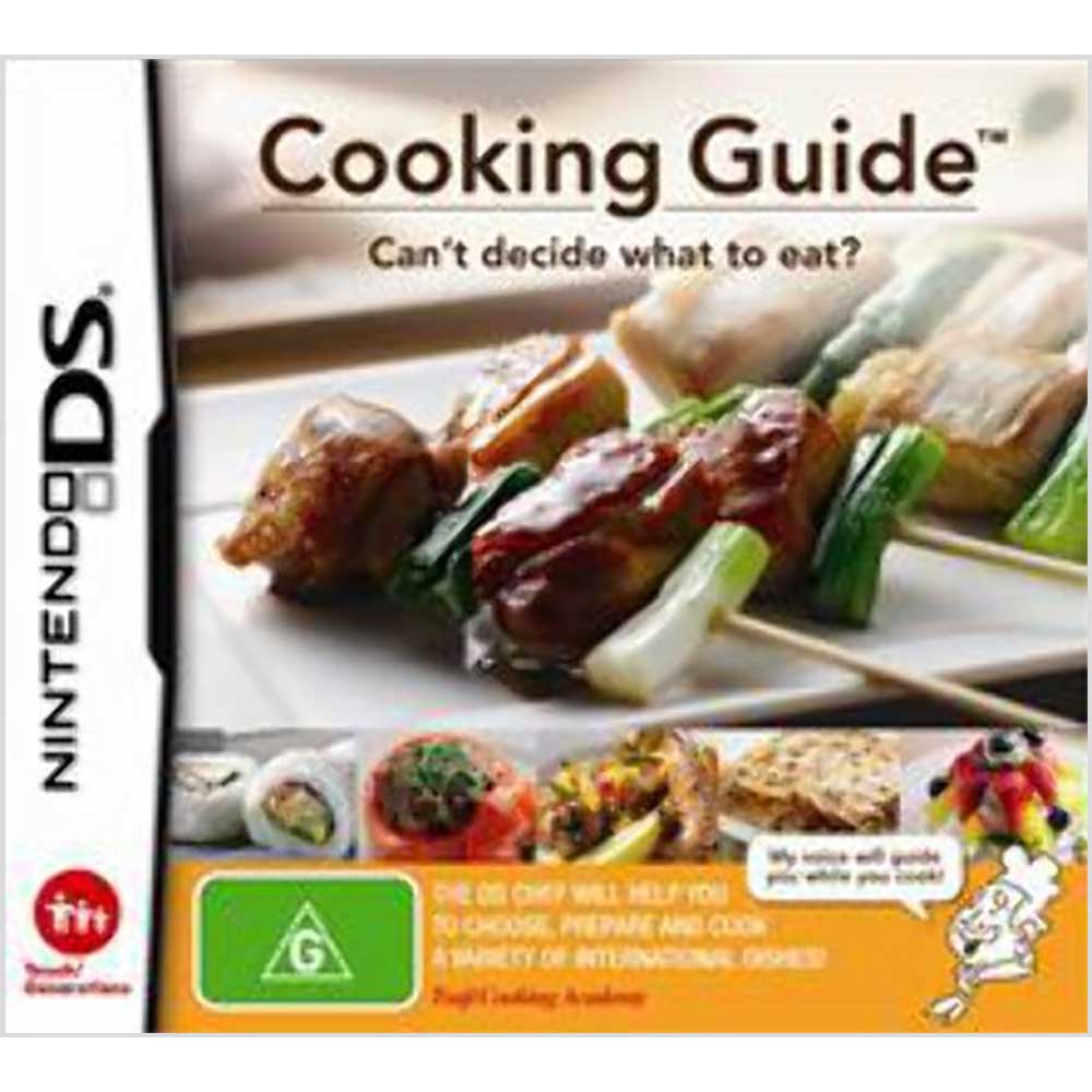 Cooking Guide (preowned) - Nintendo DS - EB Games Australia