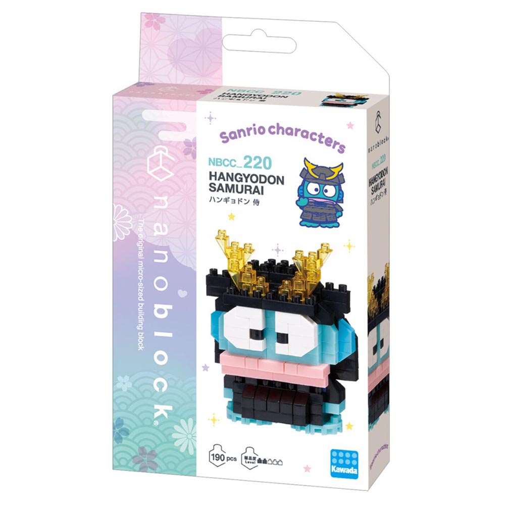 Sanrio - Hangyodon Samurai nanoblock Figure - Toys and Collectibles ...