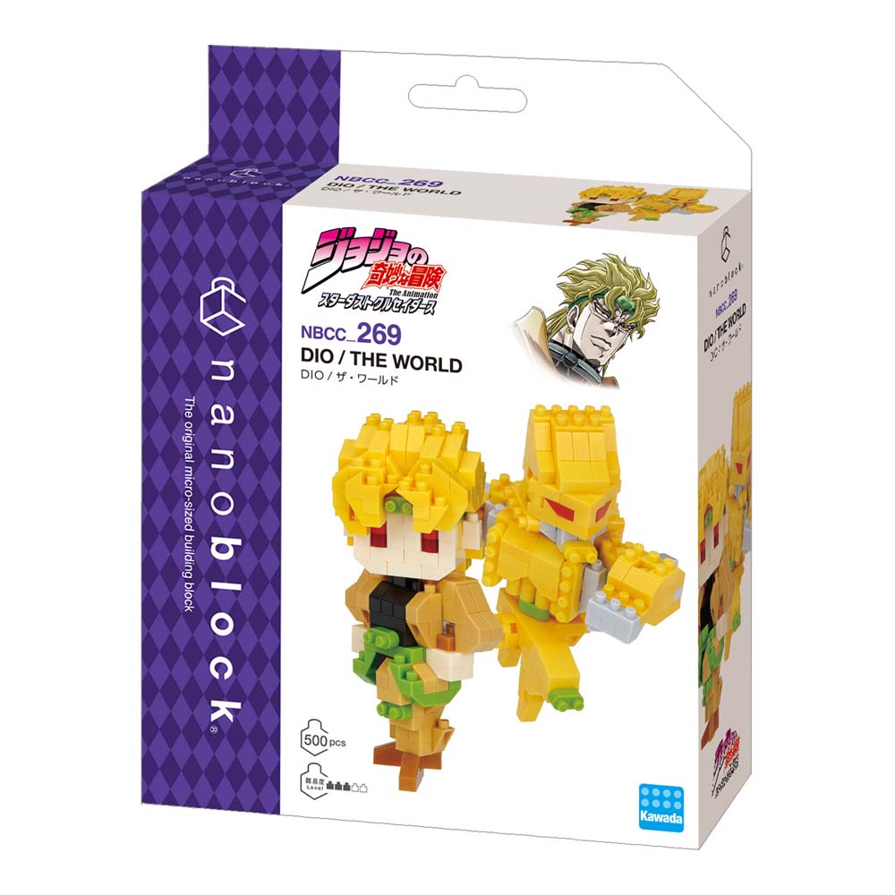 JoJo's Bizarre Adventure - Dio & The World nanoblock Figure Set - Toys ...