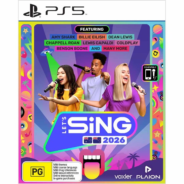 Let's Sing 2026 - Standalone Game - PlayStation 5 - EB Games Australia