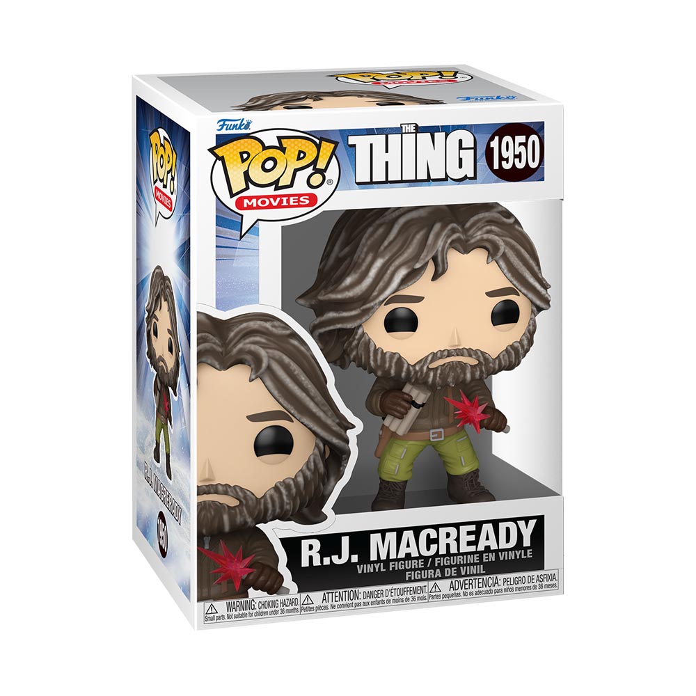 The Thing - R.J. MacReady Pop! Vinyl Figure - Collectibles - ZiNG Pop ...