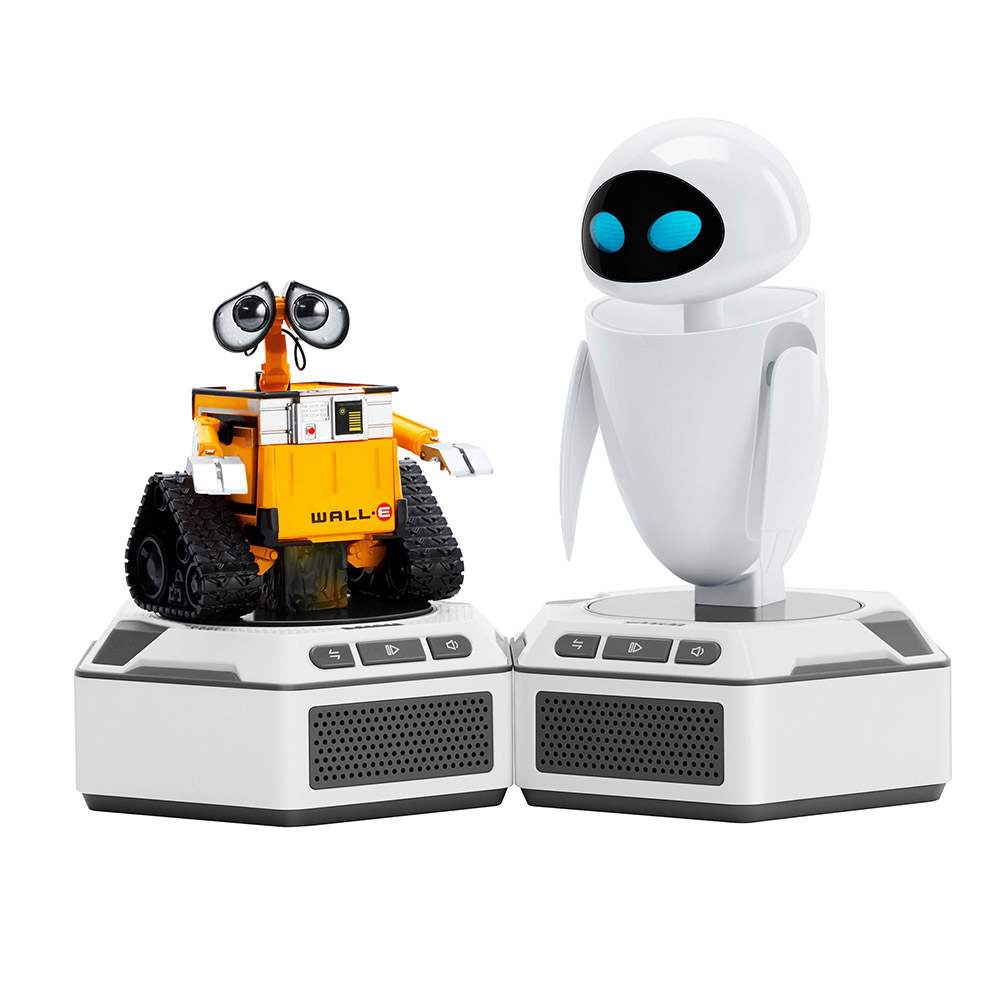 Disney - Wall-E - Wall-E & EVE Robosen Mini Robot Collector's Set - Toys and Collectibles - EB ...