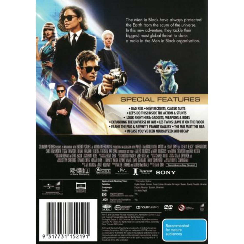 MIB: Men in Black - International - Loot - EB Games Australia