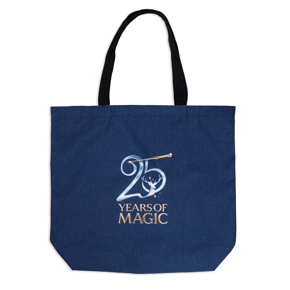 Harry Potter 25th Anniversary - 25 Years of Magic Tote Bag - Clothing ...
