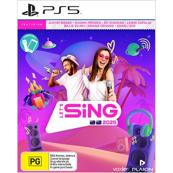 Let's Sing 2025 (preowned) - PlayStation 5 - EB Games Australia