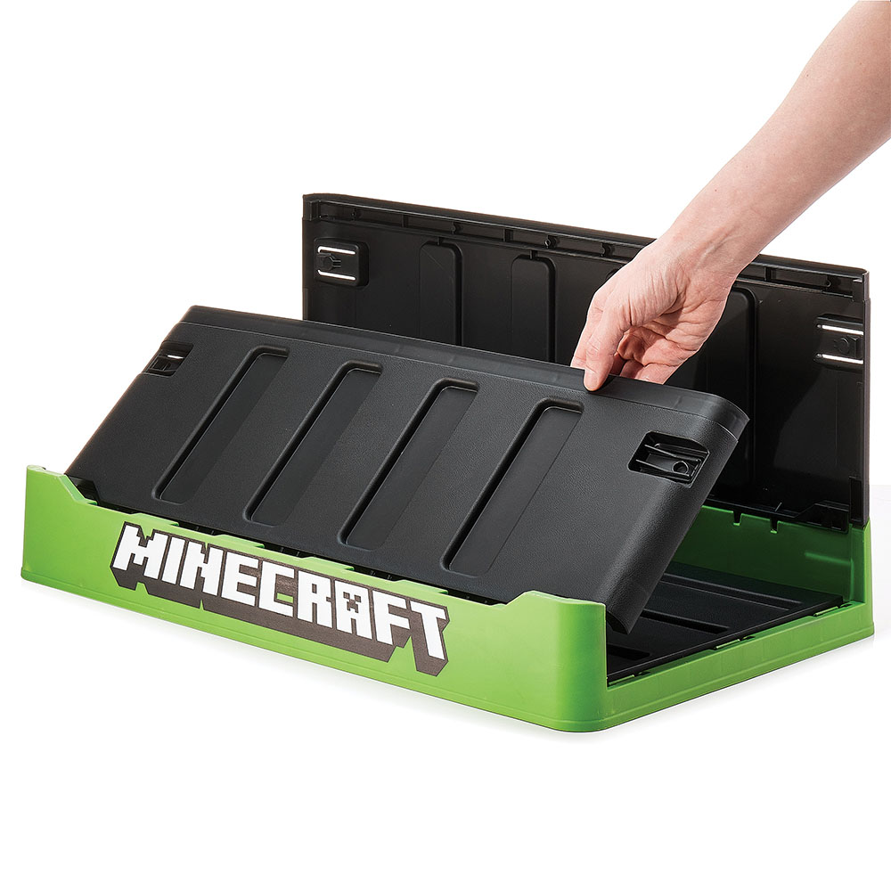 Minecraft - Creeper Numskull Bedroom Storage Box with Folding Chair ...