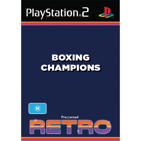 Boxing Champions (preowned) - PlayStation 2 - EB Games Australia