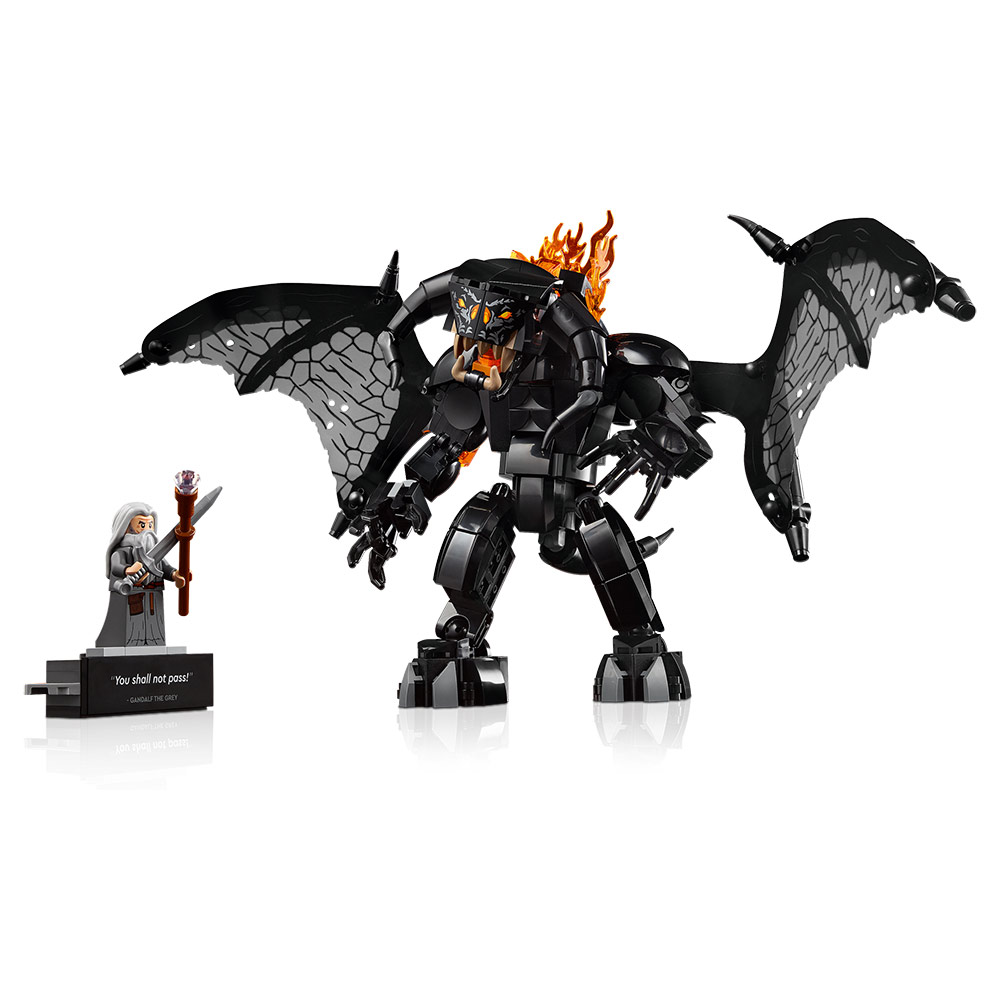 The Lord of The Rings - LEGO Icons Balrog™ Book Nook 10367 - Toys and ...