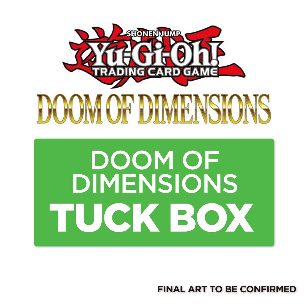 Yu-Gi-Oh! - TCG - Doom of Dimensions Tuck Box - Trading Cards - ZiNG Pop Culture