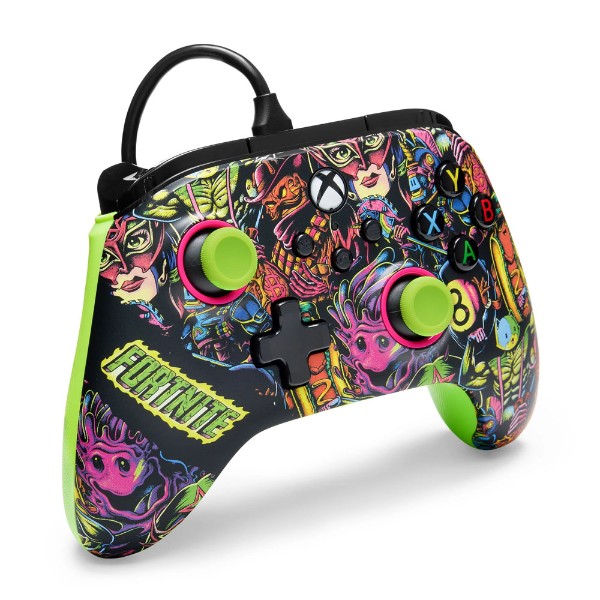PowerA - Advantage Wired Controller for Xbox Series X|S - Fortnite Glow ...