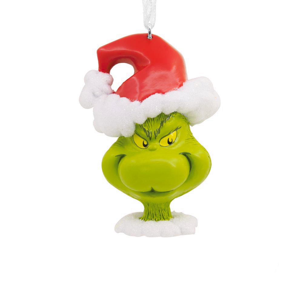 The Grinch - Grinch Head 2025 Hallmark Keepsake Ornament - Toys and ...