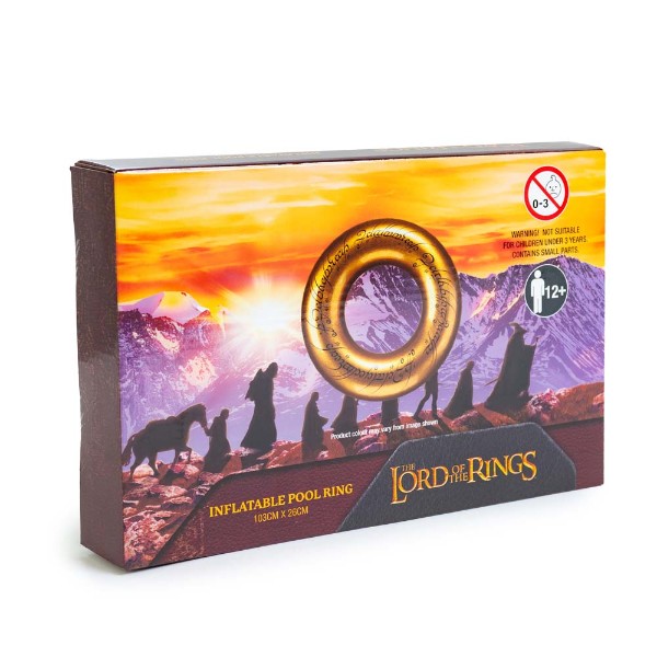 The Lord of the Rings - One Ring Inflatable Pool Ring - Toys & Gadgets - ZiNG Pop Culture
