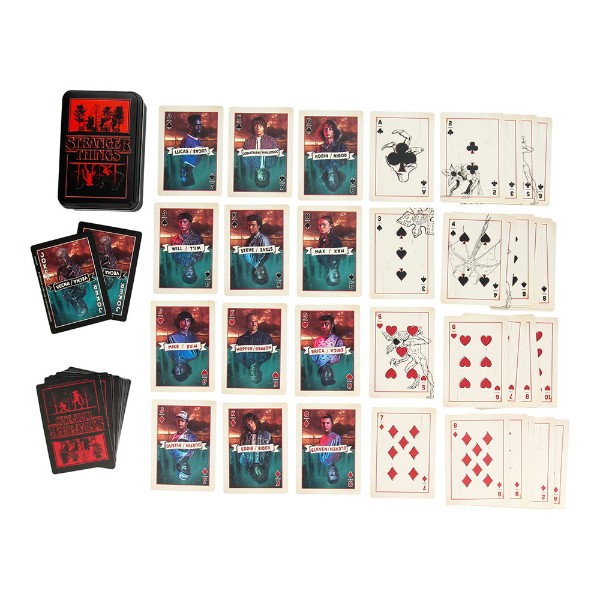 Stranger Things - Playing Cards with Tin - Toys and Collectibles - EB ...