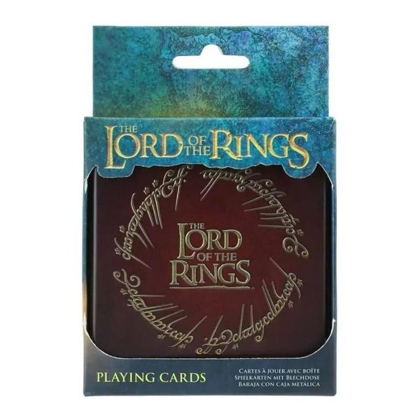 The Lord Of The Rings - Playing Cards with Tin - Toys and Collectibles ...