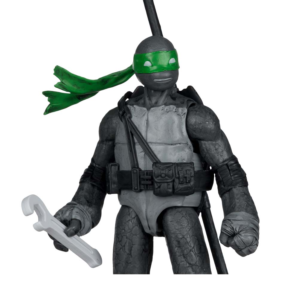 Teenage Mutant Ninja Turtles - Donatello Black, White & Green Page ...
