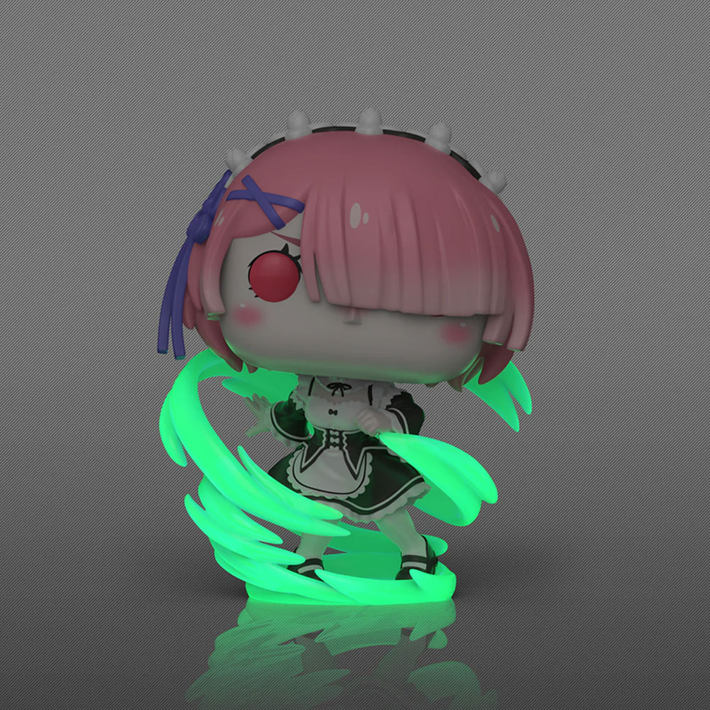 Re:ZERO - Ram (Wind Magic) Glow Pop! Vinyl Figure - Toys & Gadgets ...