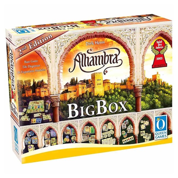Alhambra: 2nd Edition Big Box Board Game - Toys and Collectibles - EB ...