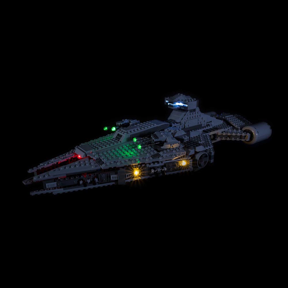 Light My Bricks - Star Wars - Star Wars Imperial Light Cruiser (LEGO ...
