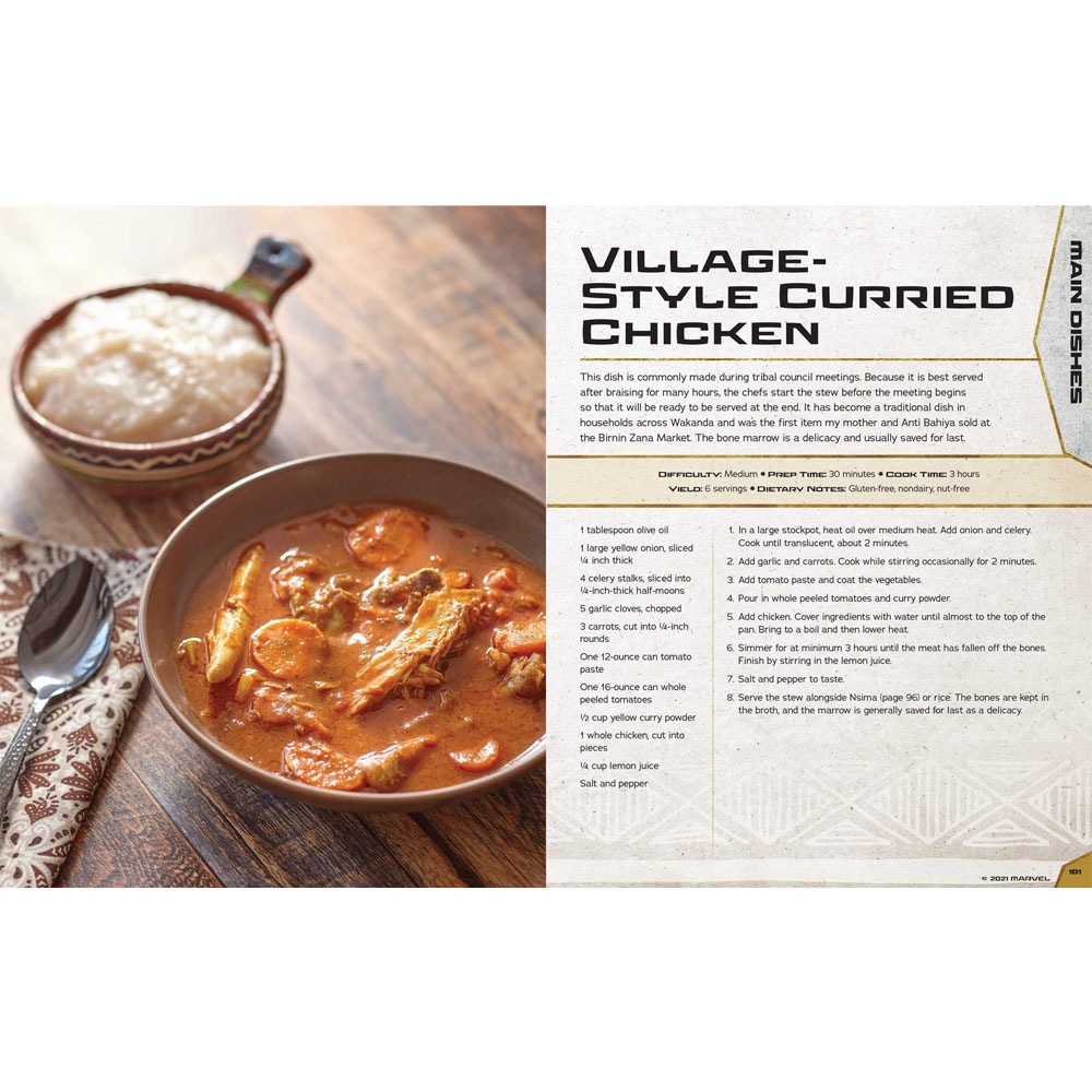 Marvel - Black Panther: The Official Wakanda Cookbook - Toys and ...