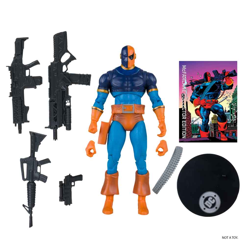 DC Multiverse - Deathstroke Classic Collector Edition 7" Action Figure ...